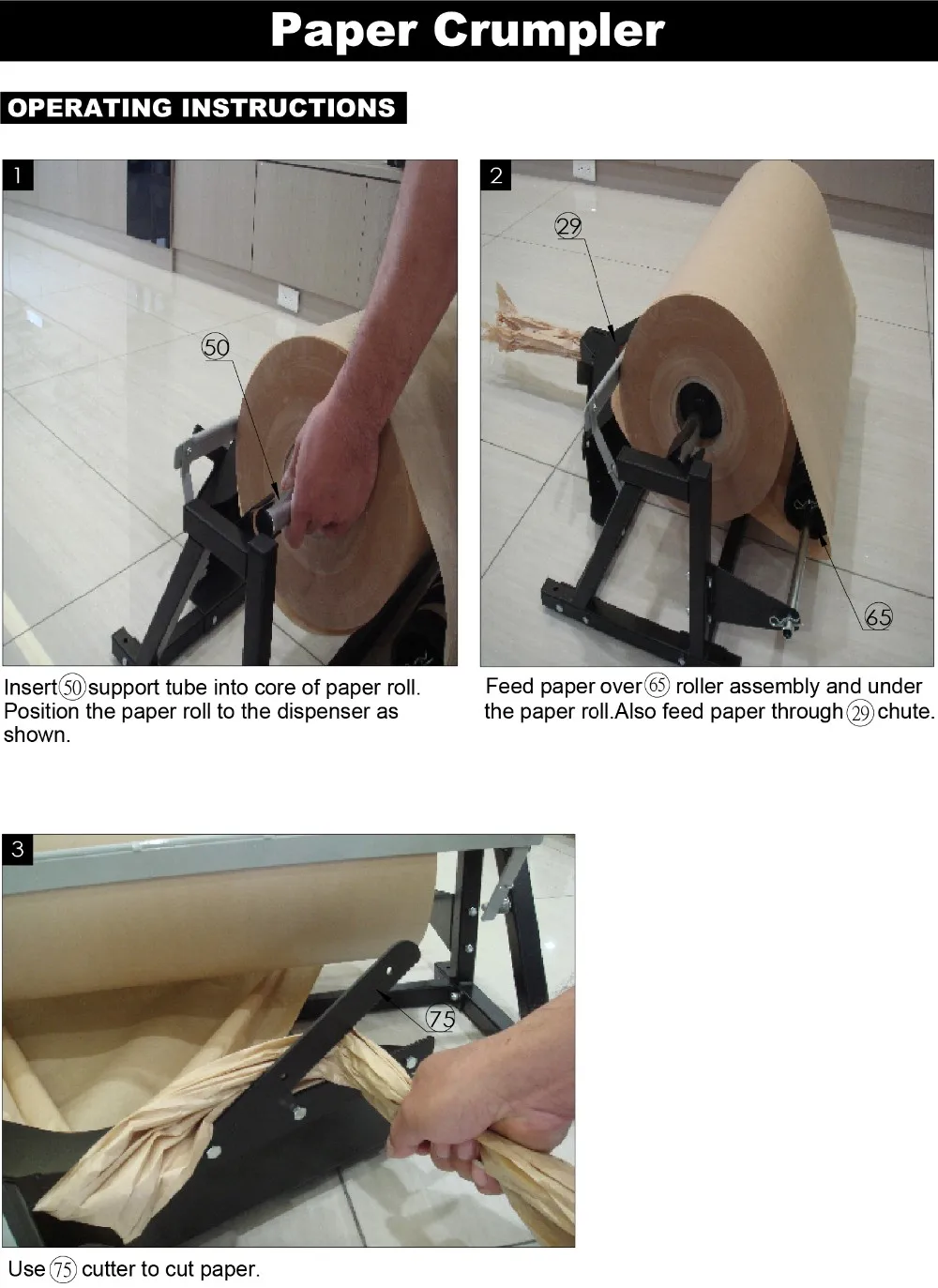 YBICO Paper Crumpler Machines - Efficient Void Fill Solutions