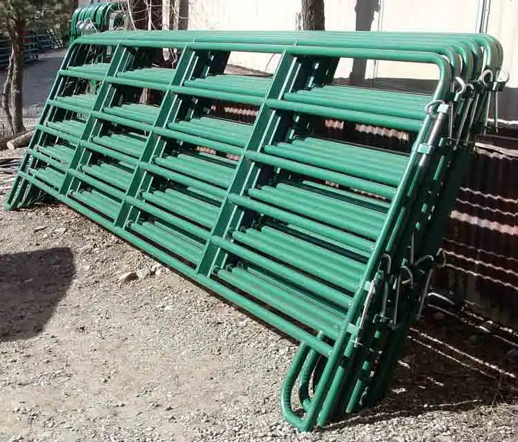Heavy Duty 12 Ft Long 6 Ft High Used Horse Corral Panels / Cattle ...