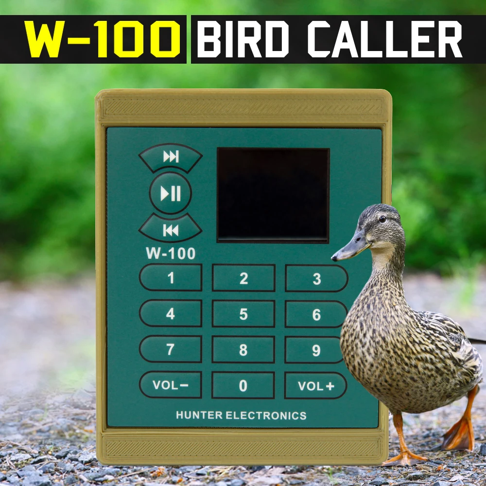 Hunter Electronics - New Model 2017 Bird MP3 Caller for Hunting