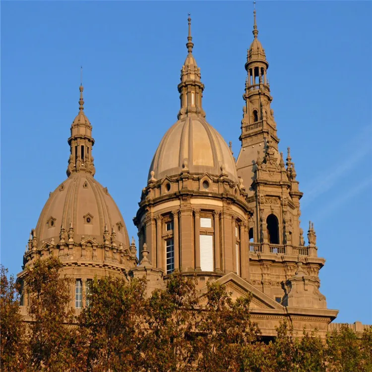 Galvanized Prefabricated Steel Structure for Mosque Domes