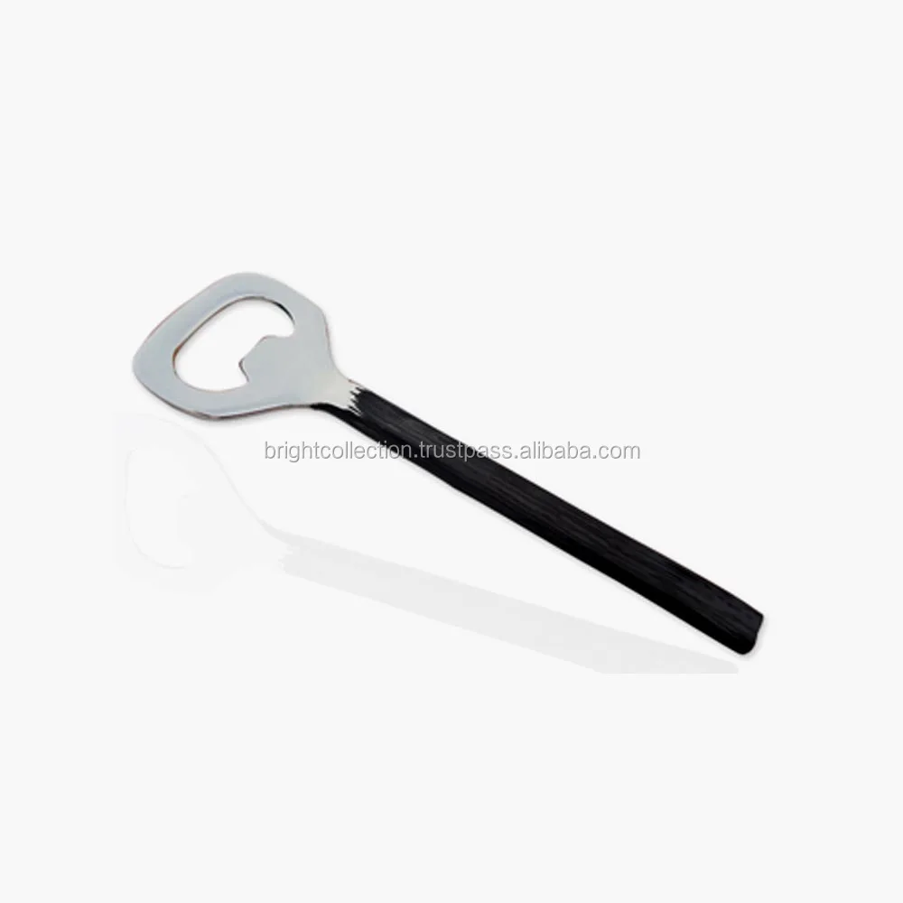 Zigzag Wrought Handle Beer Bottle Opener - Bright Collection