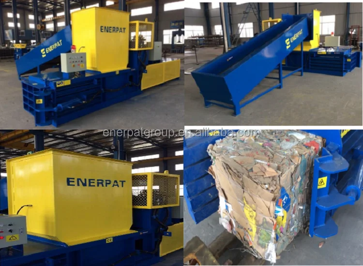 Hops Mineral / Cotton Fiber / Asbestus Baling Press Compactor Machinery ...