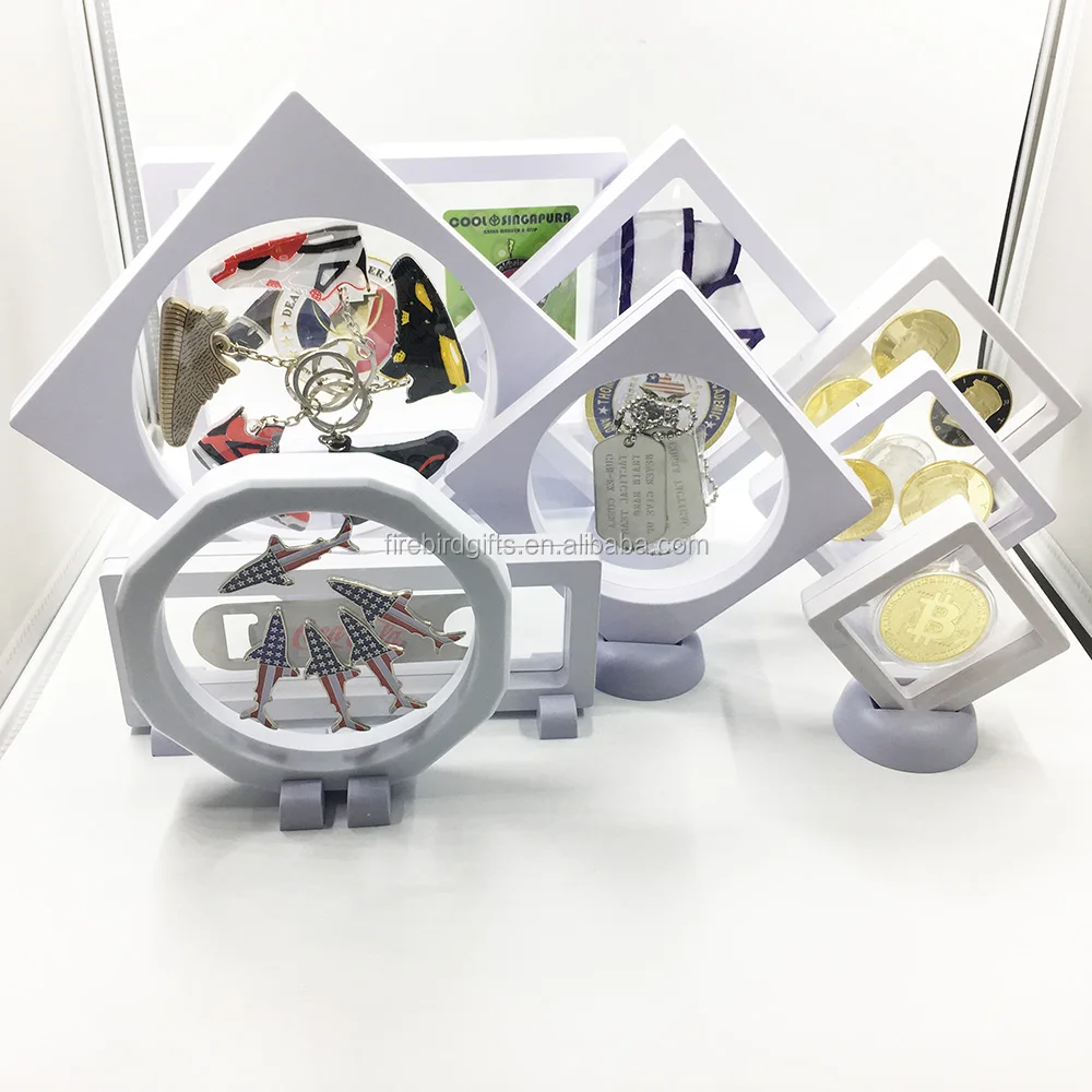 3D Floating Display Frame for Transparent Gift Packaging