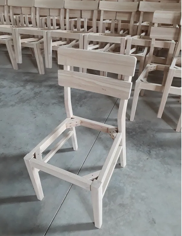 Unfinished Wooden Chair Frame For Us And European Market - Buy ...