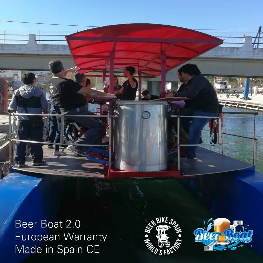 Cycle Pedal Beer Boat - Buy Beer Boat Ocean Sea Ship Drink Pedal Water ...