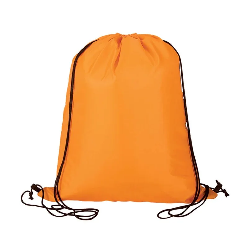 Promotional Customized Logo Sack Cinch Pack Drawstring Nylon Bag - Buy ...