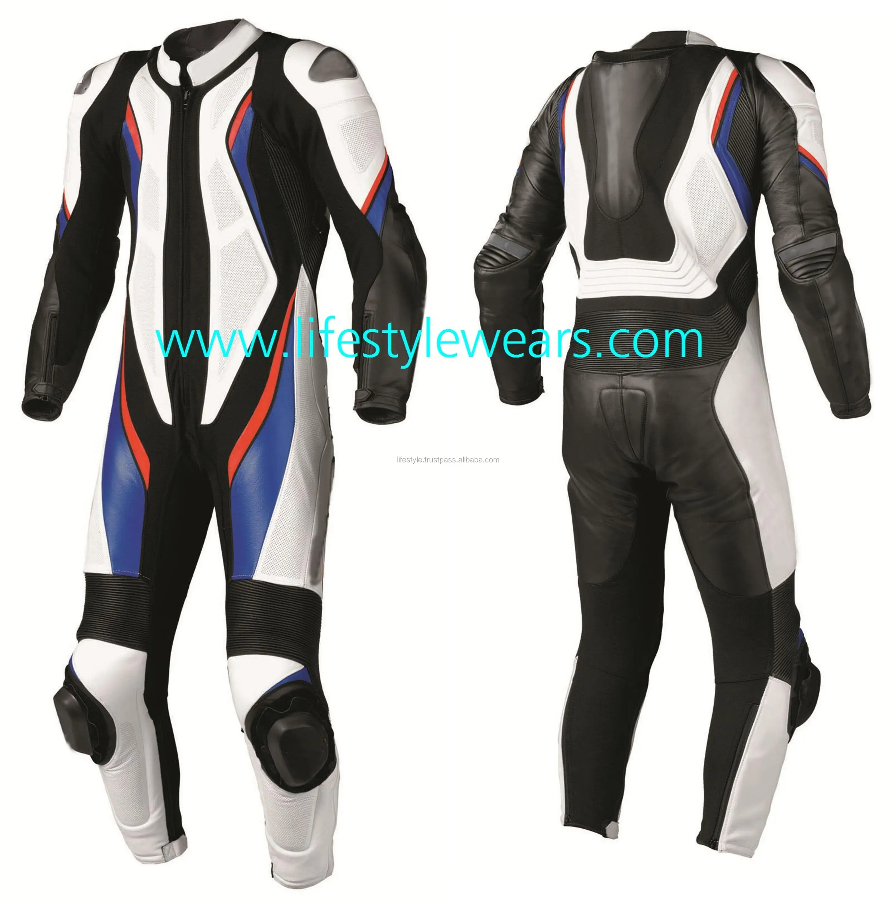 Motorcycle Leather Suit Speed Skating Suit Leather Speed Racing Suit ...