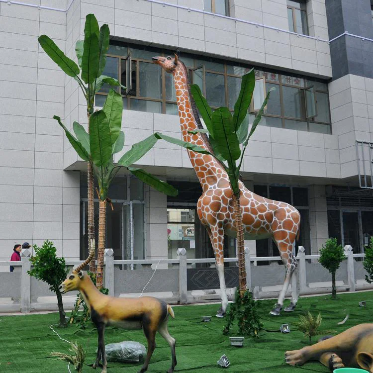 China Factory Outlet Lovely Garden Decor Life Size Yellow Fibreglass ...