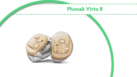 Tinnitus Balance Phonak Virto B50 Custom Hearing Aid 12 Channels Ce ...
