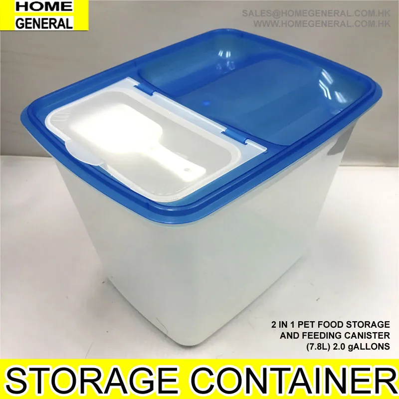 Storage General,Plastic Storage Container With Lid And Scoop,Storage ...