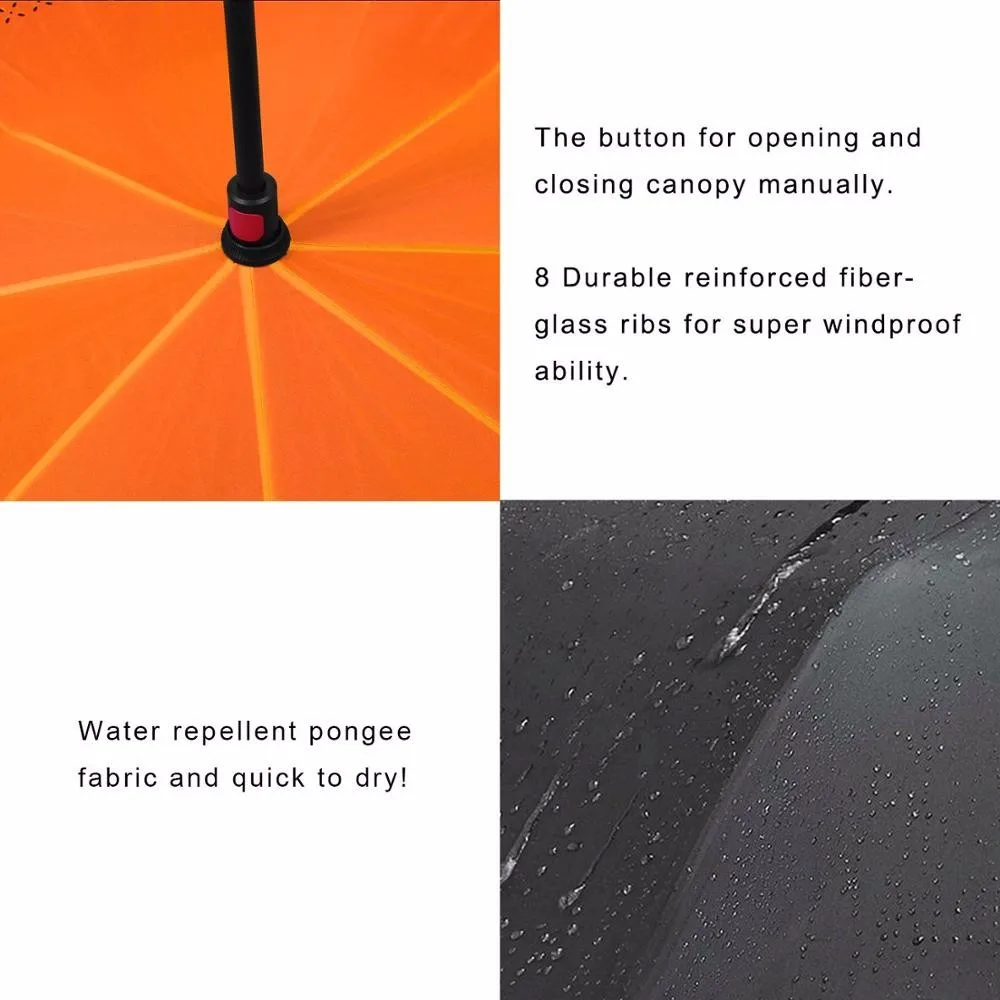 Custom Inverted Umbrellas - Durable Double Layer Designs