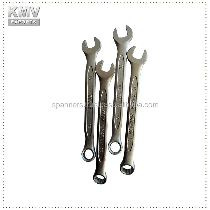 10MM Combination Spanner Wrench Set Steel Hand Tools Chrome Finish ...