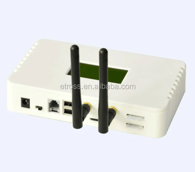 Gsm To Analog Phone Line Converter With 2 Sim Card Slot+auto Dial-out ...