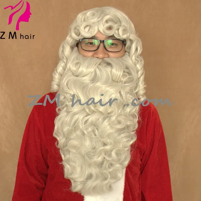 Zm Hair Santa Claus Beard Santa Claus Wig Factory Wholesale Korea ...
