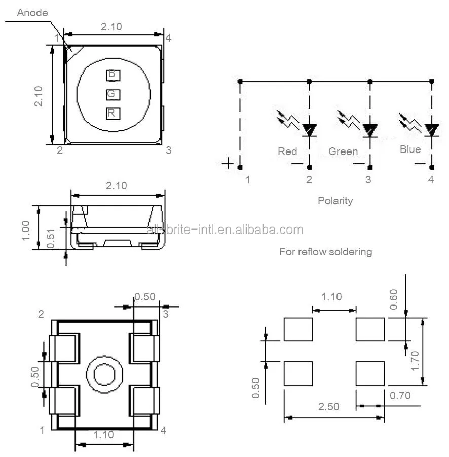 Mini RGB LED Components - Efficient Lighting Solutions