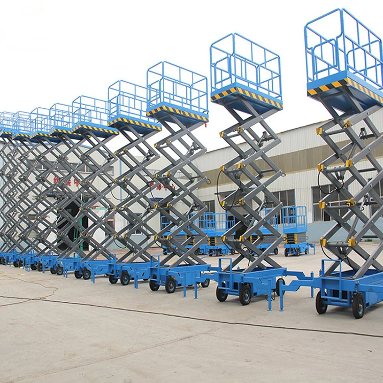 20m High Rise Scissor Aerial Working Platform - Buy High Rise Work ...