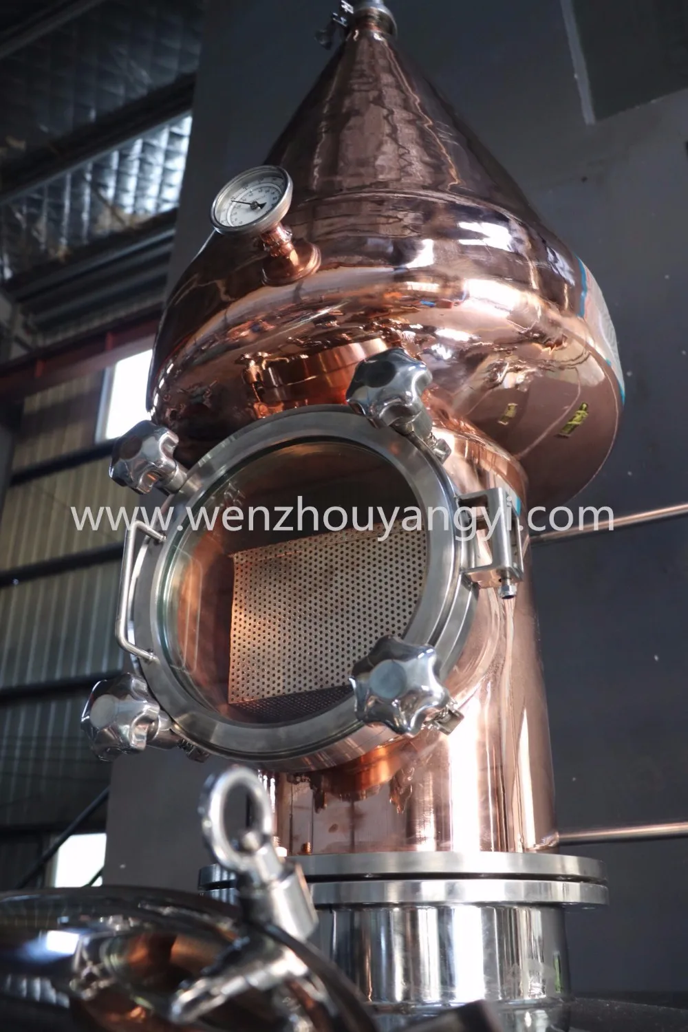 High Quality Copper Alcohol Distillery Equipment Whisky Making Machine