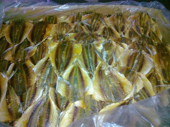 Dry Yellow Stripe Trevally Fish - Export Standard Ms Holiday