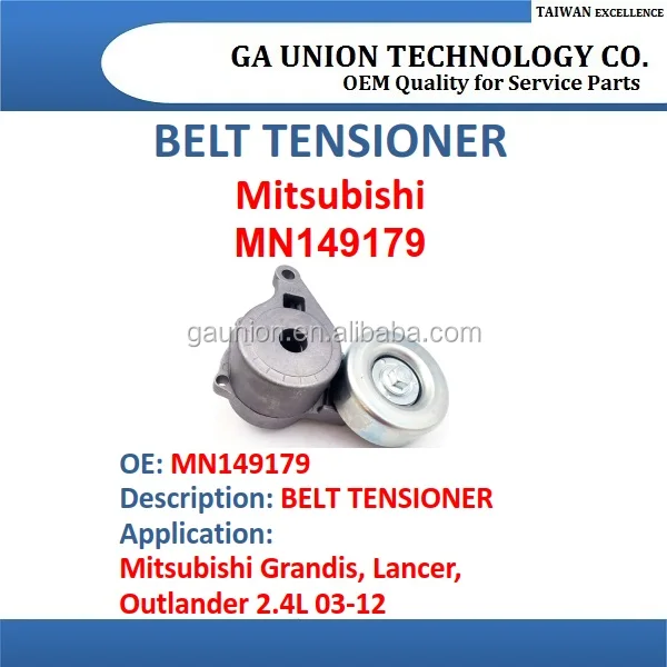 Automatic Belt Tensionerベルトテンショナー、vリブベルトmn149179 Mitsubishi Grandis ...