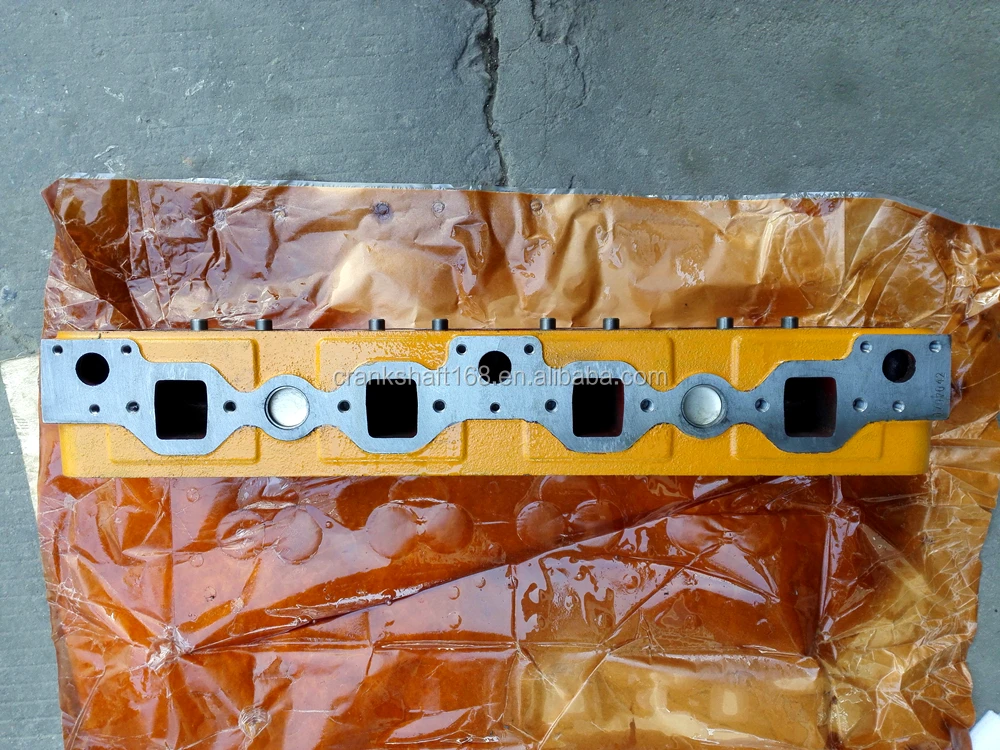 Diesel Engine 4d120 4d130 Cylinder Head 6114-11-1100 - Buy 4d120 ...