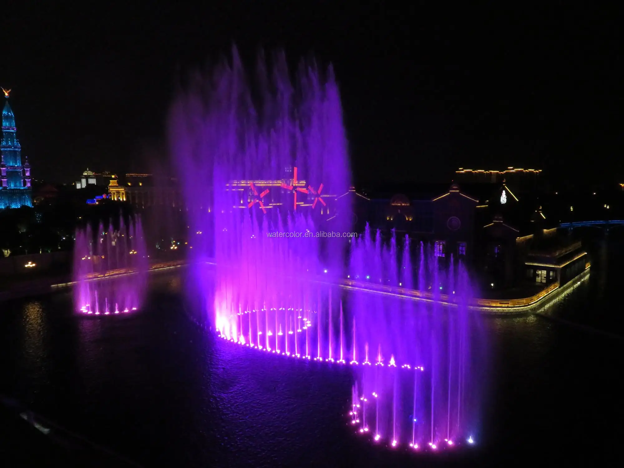 Dancing Music Fountain Technology Use Dmx Control System - Buy Dancing ...