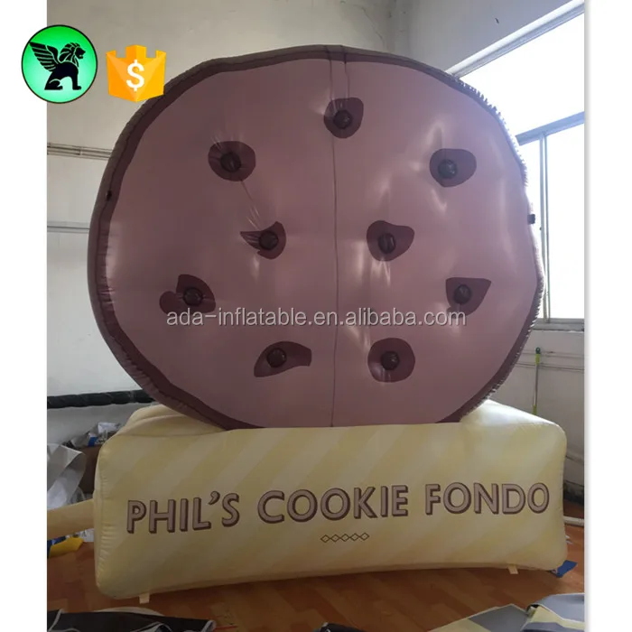 Advertising Inflatable Replica Customized 3m Giant Cookie Inflatable ...