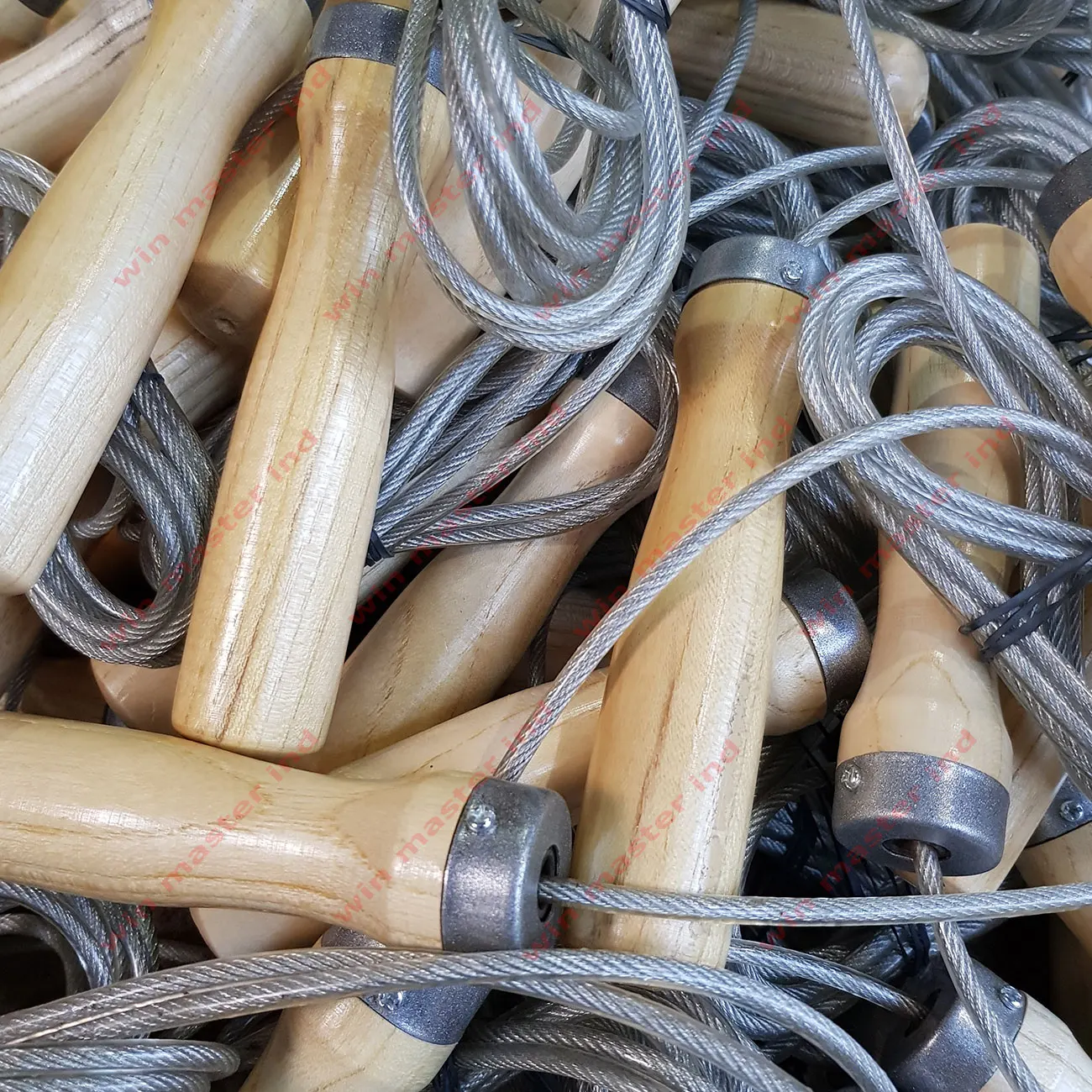 Wooden Handle Speed Jump Rope / Boxing Speed Rope / Skipping Rope With ...