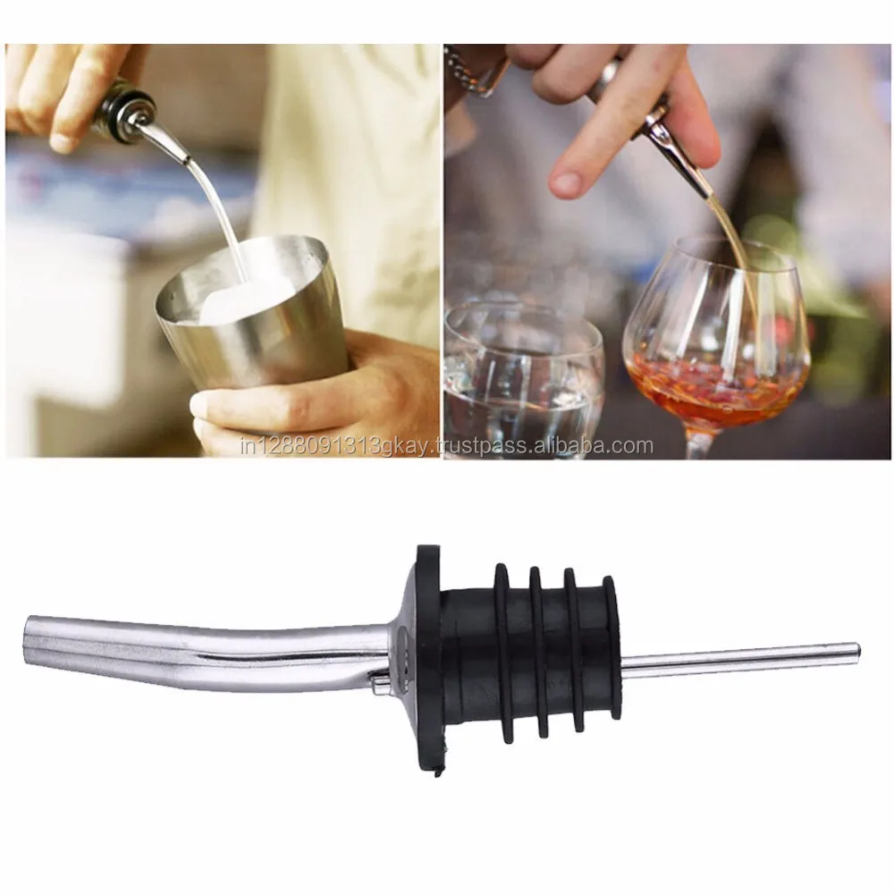 Wholesale Stainless Steel Liquor Bottle Speed Pourer Rubber Covers Fit ...