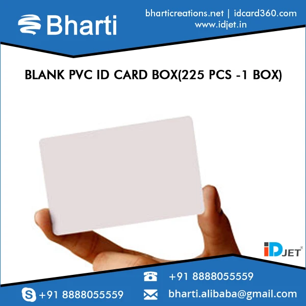 PVC Inkjet Card for Epson Printer - Idjet Blank ID Cards