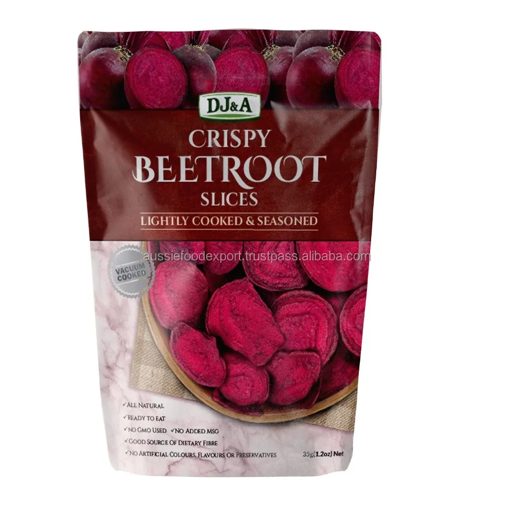 Crispy Beetroot Slices 35g - Freeze Dried Made In Australia - Buy Dried ...