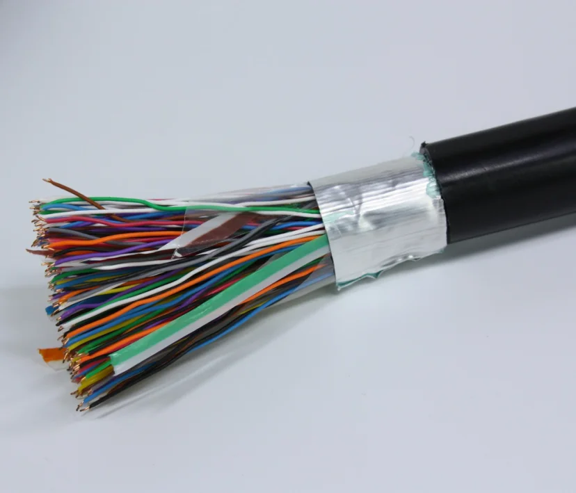 10pr 10*2*0.5mm Aluminum Foil Shielded Telephone Cat3 10 Pair Copper ...