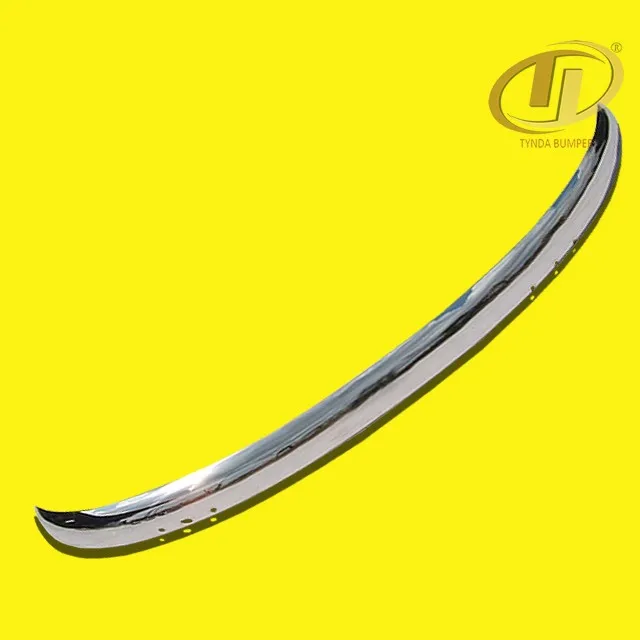 Vws Beetle European Blade Style (1955-1972) Stainless Steel Bumpers ...