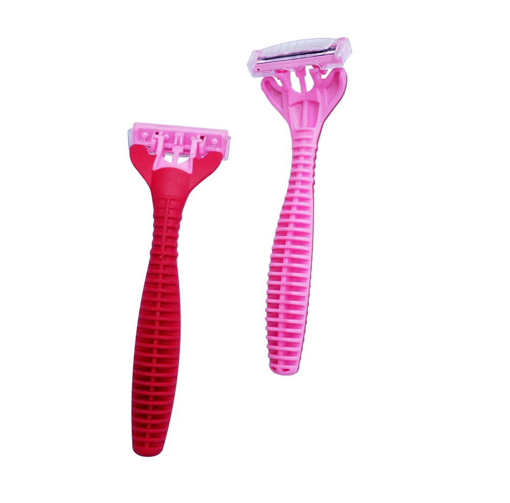 Triple Blade Disposable Razor - Buy 3 Blade Disposable Razor,Rubber ...
