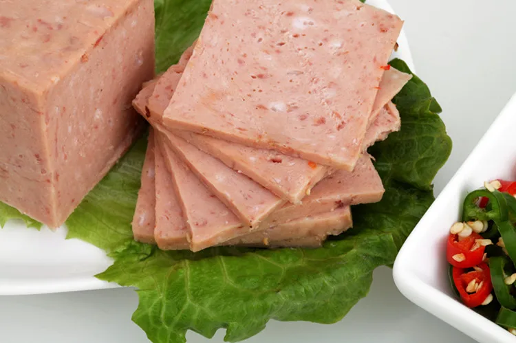 Canned Chicken Luncheon Meat Halal Hot Sale Ready To Eat - Buy Canned ...