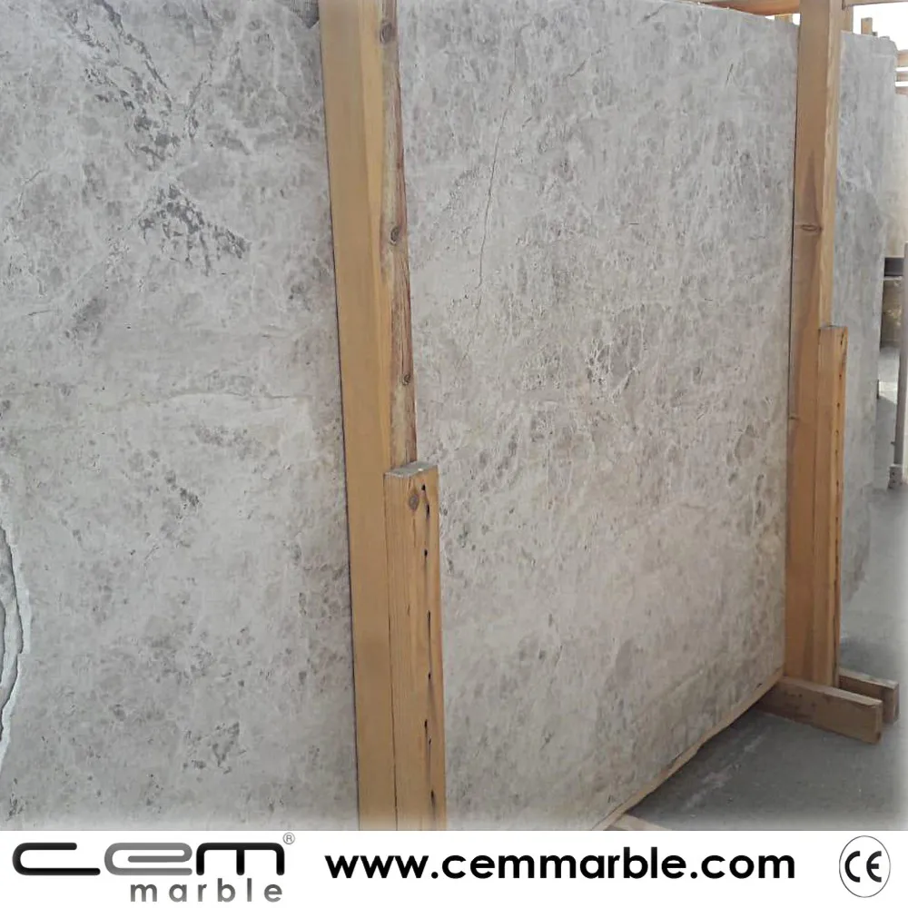 2025 Tundra Light Grey Marble Slab - Durable & Stylish