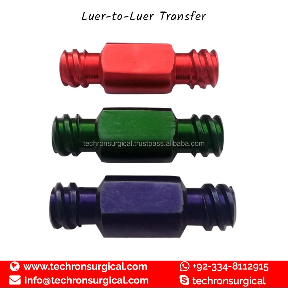 Luer Lock To Luer Lock Connectors - Buy Luer To Luer Transfer Adopter 1 ...
