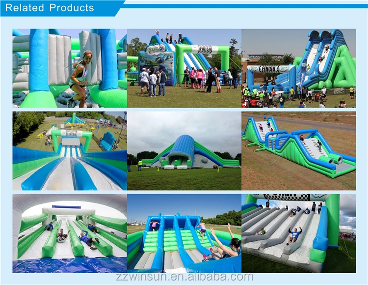 Insane Inflatable 5k Run Obstacle Course Inflatable 5k Course ...
