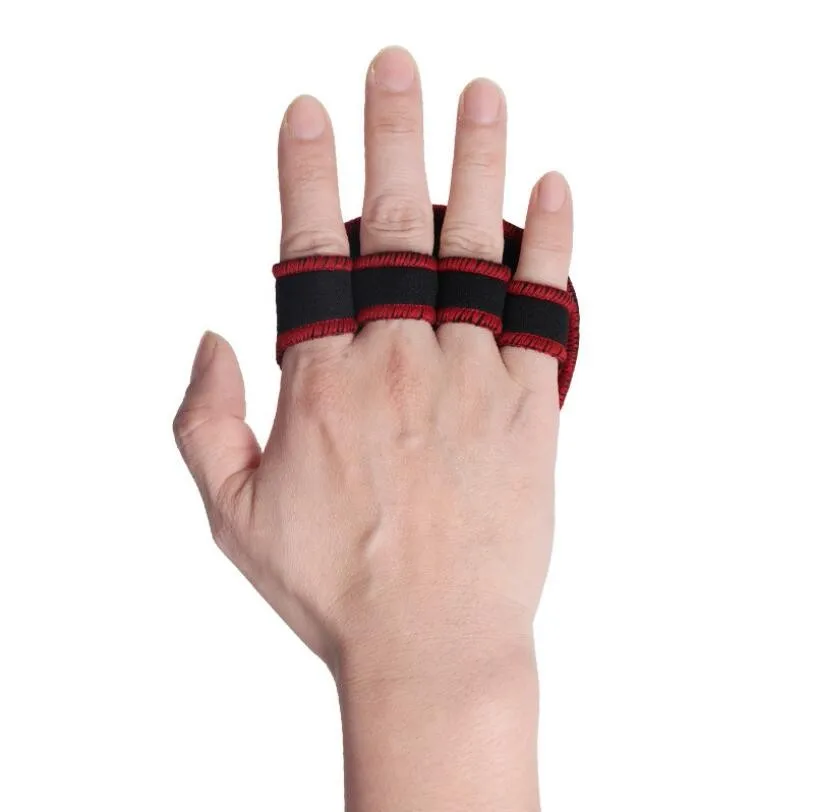 Best Quality Leather Neoprene Weightlifting Grip Pads / Hand Palm ...