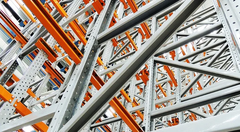 Turnkey Industrial Metal And Steel Rack Clad Warehouse Storage System ...