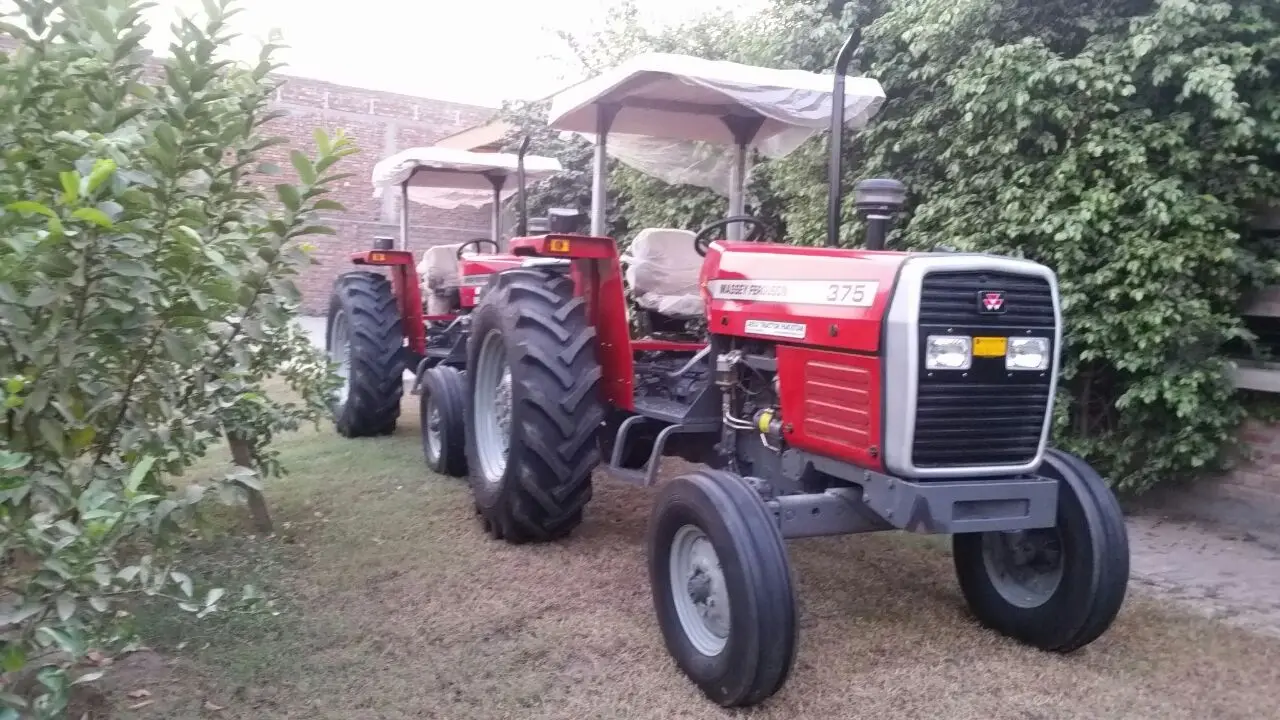 Massey Ferguson 375 75 Hp Two Wheel Big Farm Tractor - Buy Massey ...