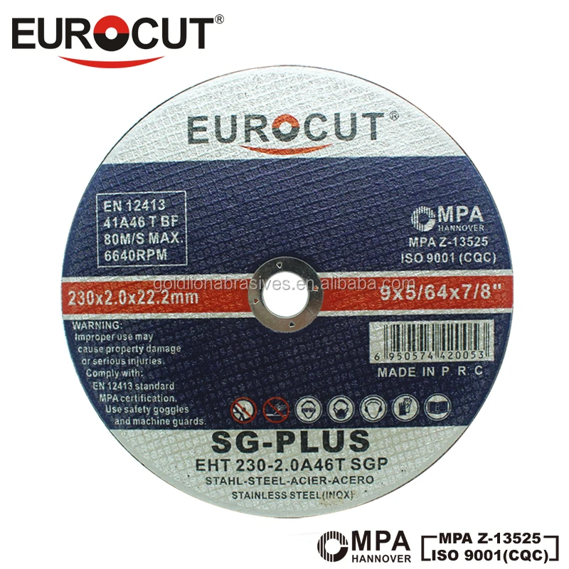 EUROCUT Abrasive Cutting Discs - High Performance Tools