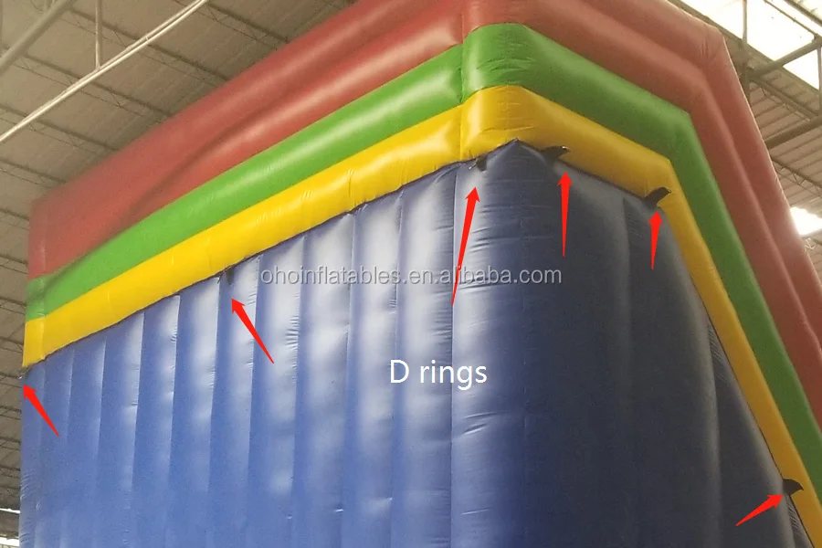 Funny Backyard Inflatable Dry Slide Game For Kids Cheap Double Lane ...