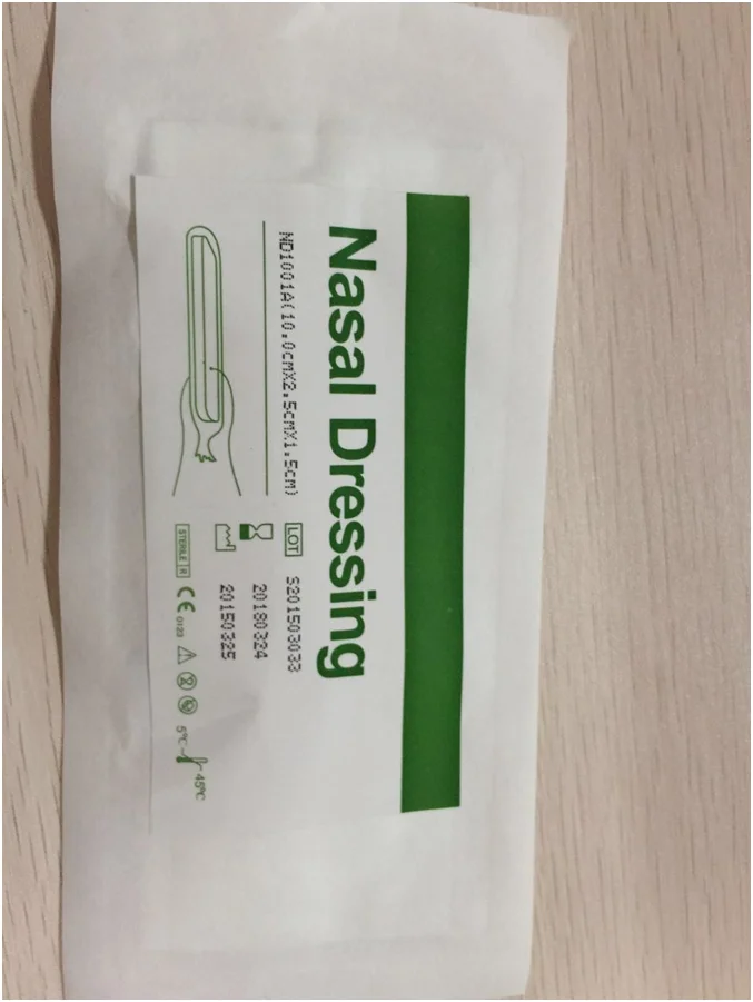 Ent Nasal Dressing Ent Nasal Packing - Buy Nasal Dressing For Nose Ent ...