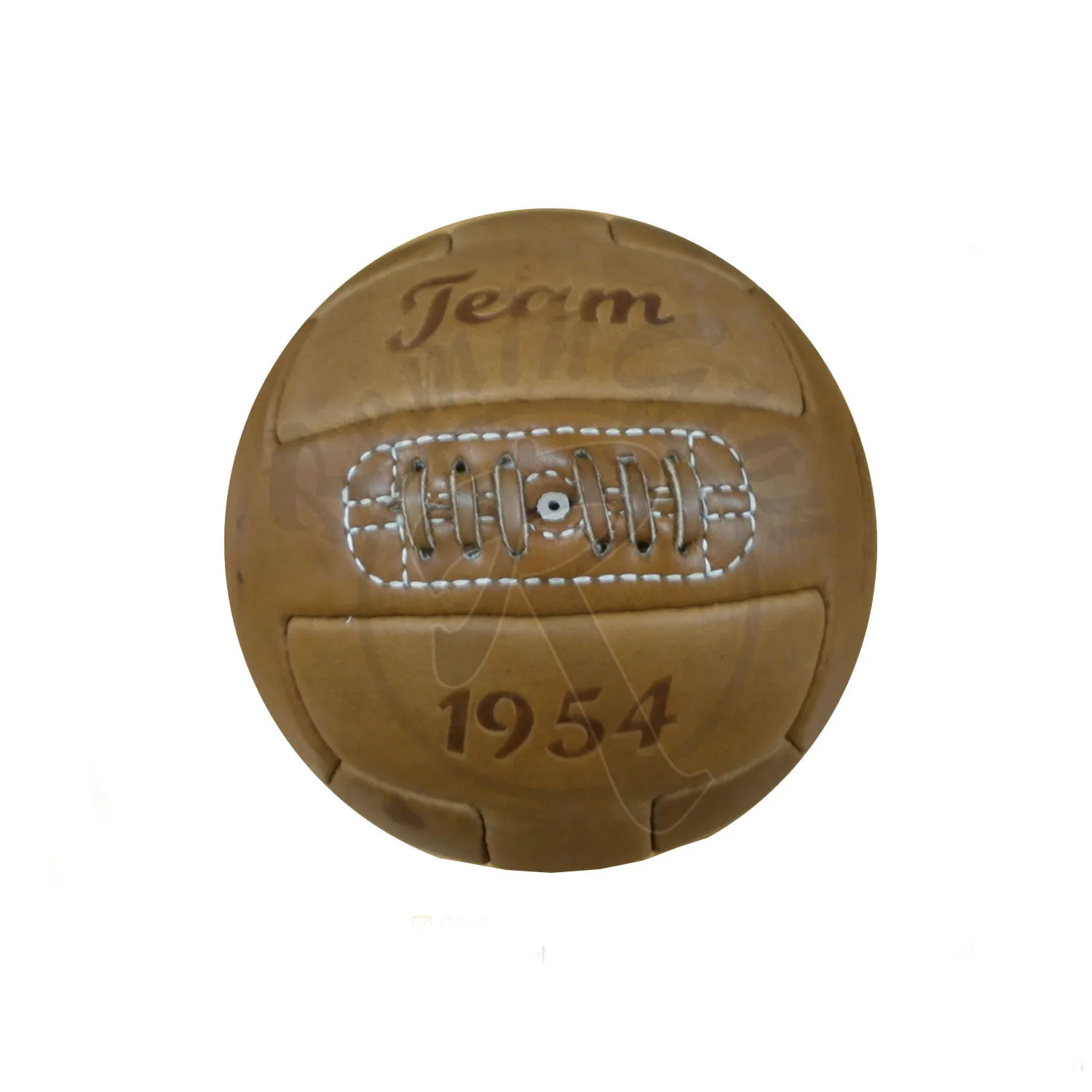 Official Genuine Leather Football Vintage Style Soccer Ball Size 5,14 ...