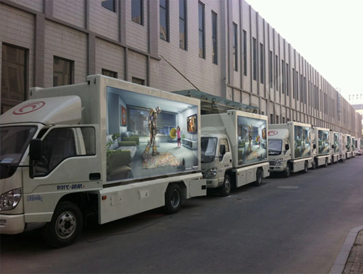 P6 LED Car Display - Customized Outdoor Advertising Screens