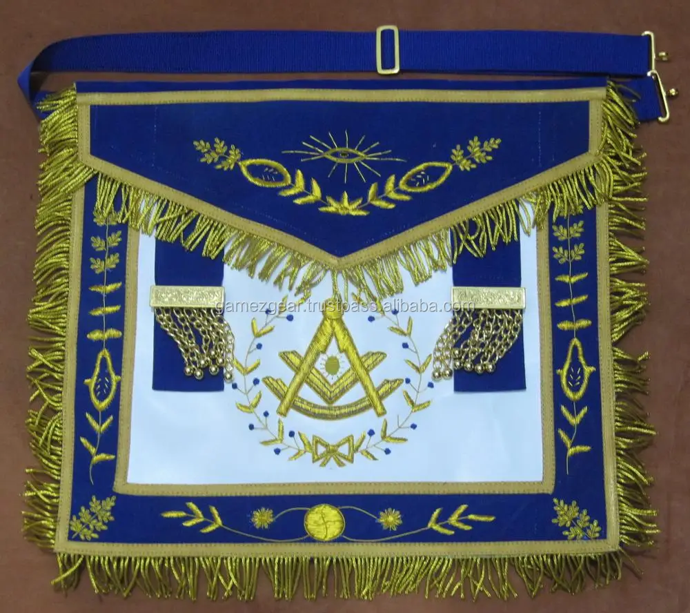 Highest Quality Masonic Master Masons Apron And Accessories - Buy Hand Embroidered Masonic ...