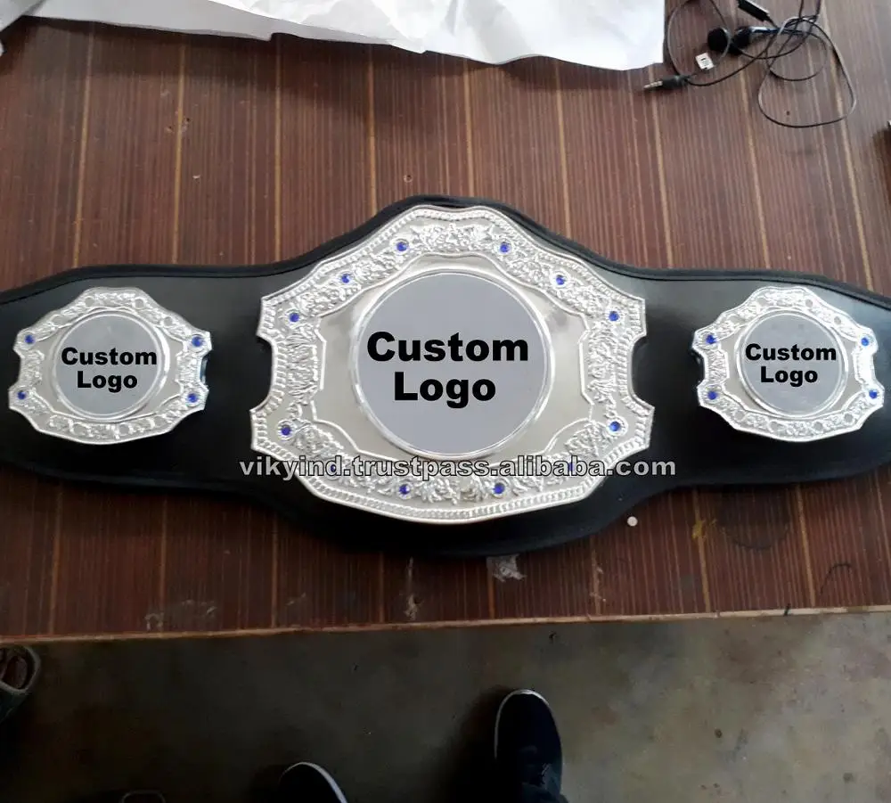 Custom Logo Mini Boxing Championship Belt - WBO & WBA
