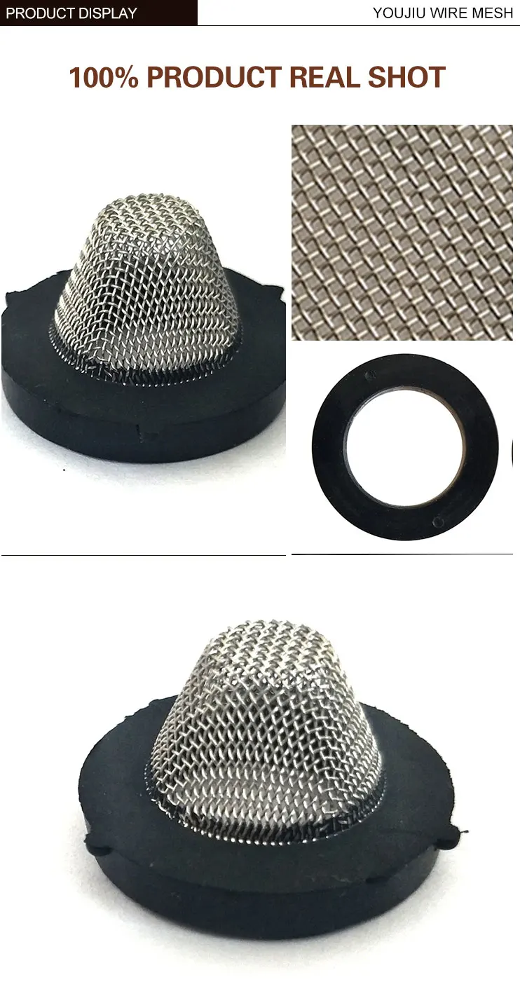 Stainless Steel Smoking Dome Shape Pipe Screen And Rubber Shower Head ...