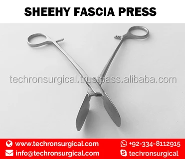 Sheehy Fascia Press Press Forceps - Buy Sheehy Fascia Press For Ent ...