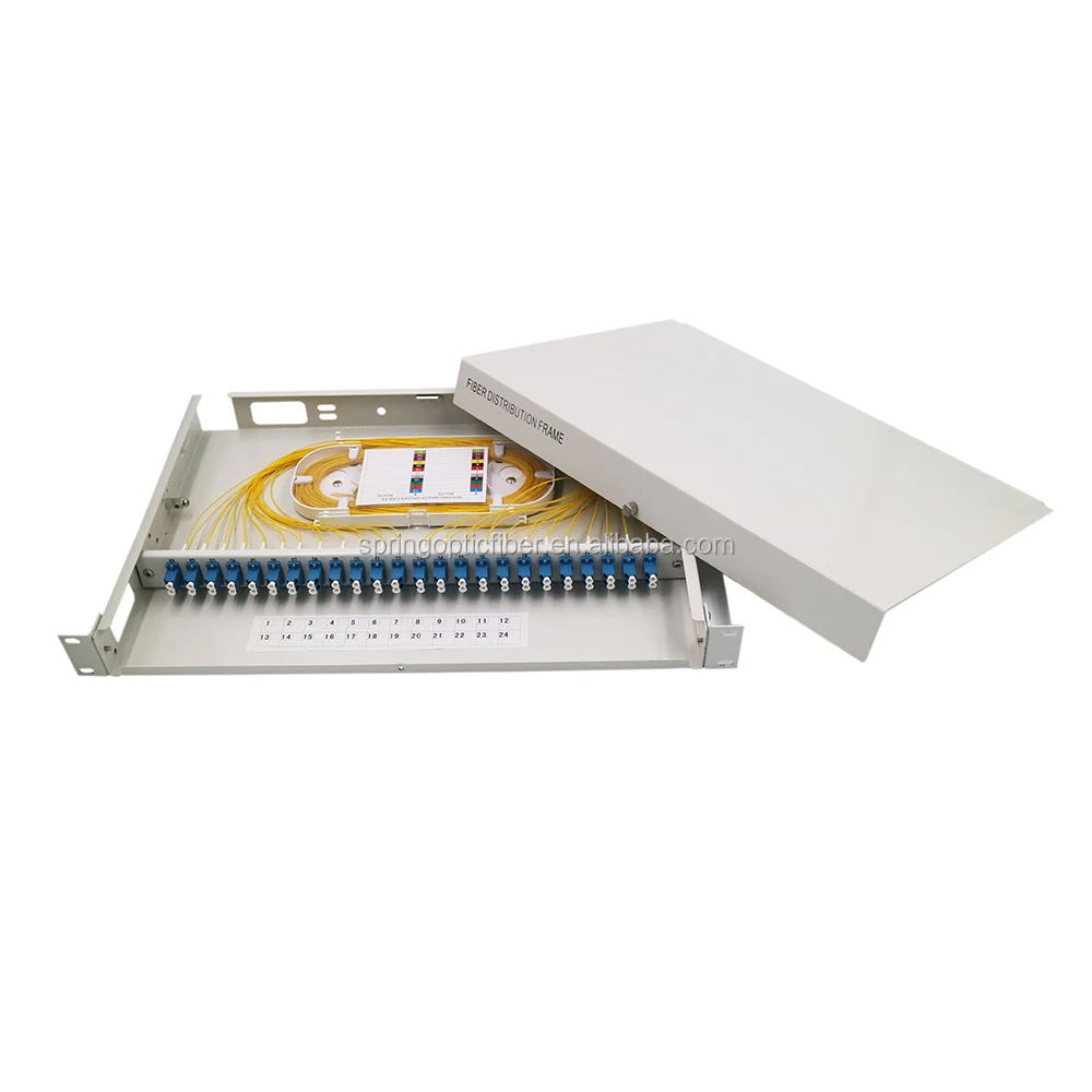 24core 48core 1u Fiber Fdf Optical Distribution Frame 12core 1u Odf ...